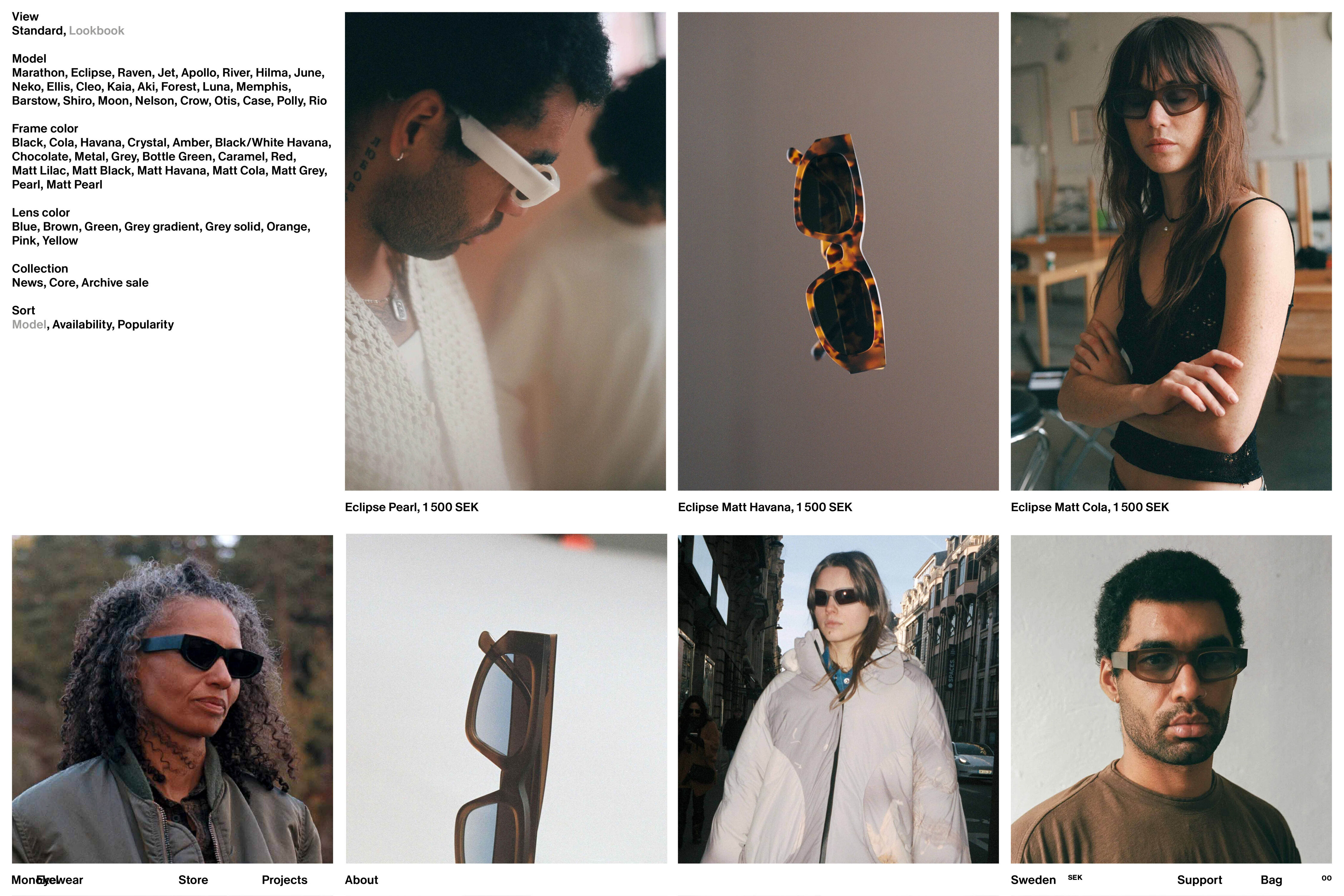 Monokel Eyewear ‹ Lundgren+Lindqvist